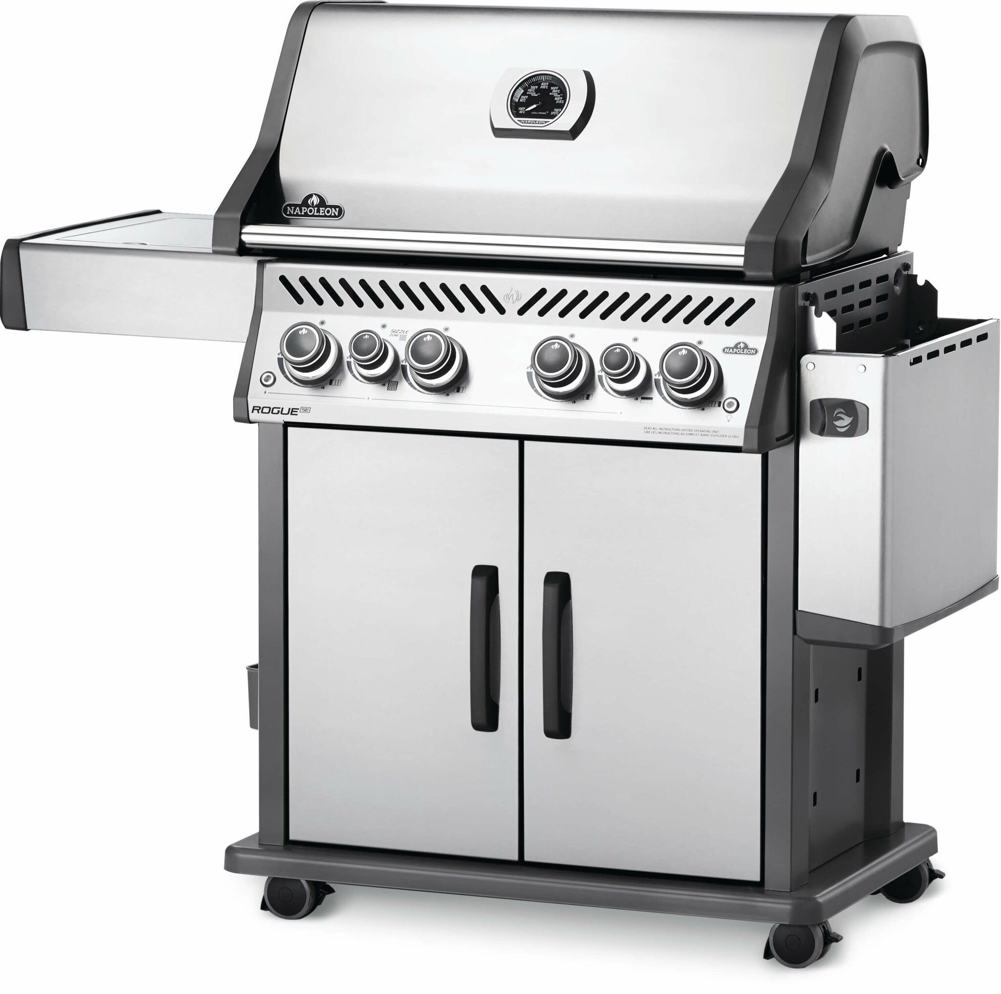 Rogue® SE 525 Natural Gas Grill with Infrared Rear and Side Burners ...